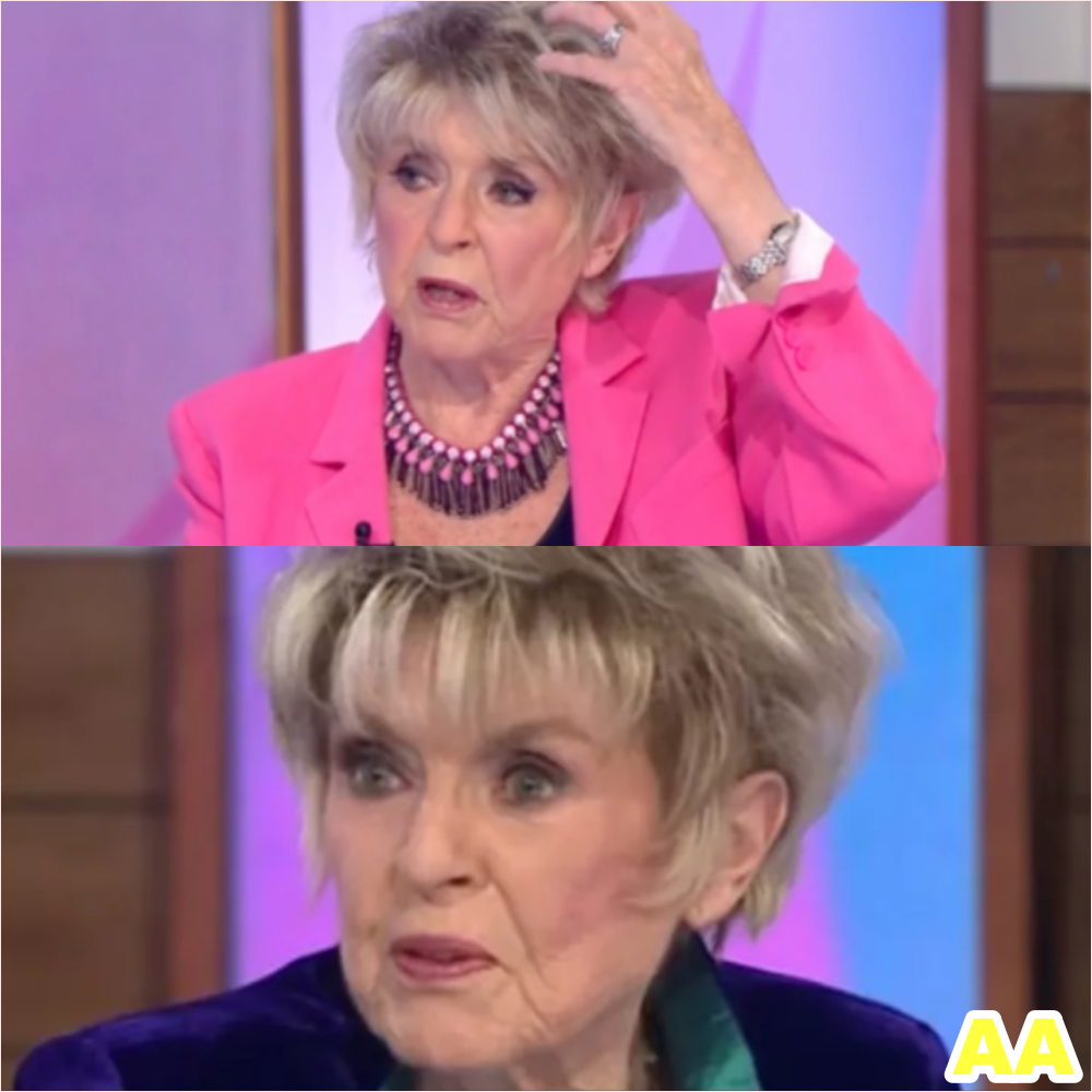 Gloria Hunniford from the TV show Loose Women reacts to children ...