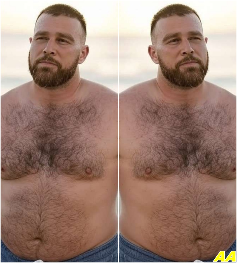 Travis Kelce's Jaw-Dropping Beach Reveal: Offseason Transformation ...