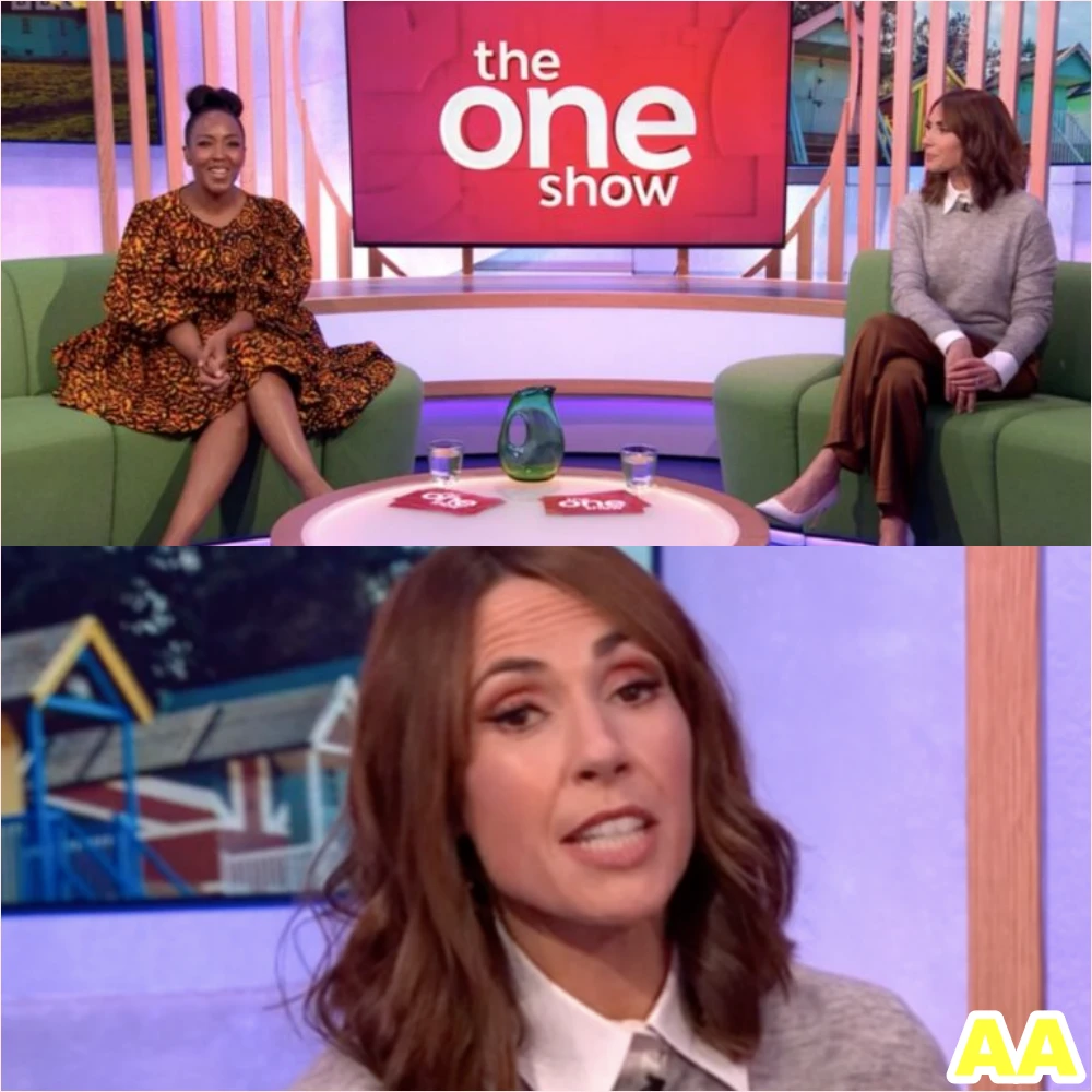 The One Show host Alex Jones left red-faced minutes into show: ‘I ...