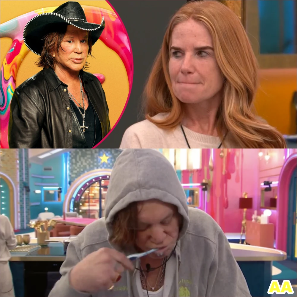 Celebrity Big Brother viewers spot Mickey Rourke and Patsy Palmer ‘feud ...