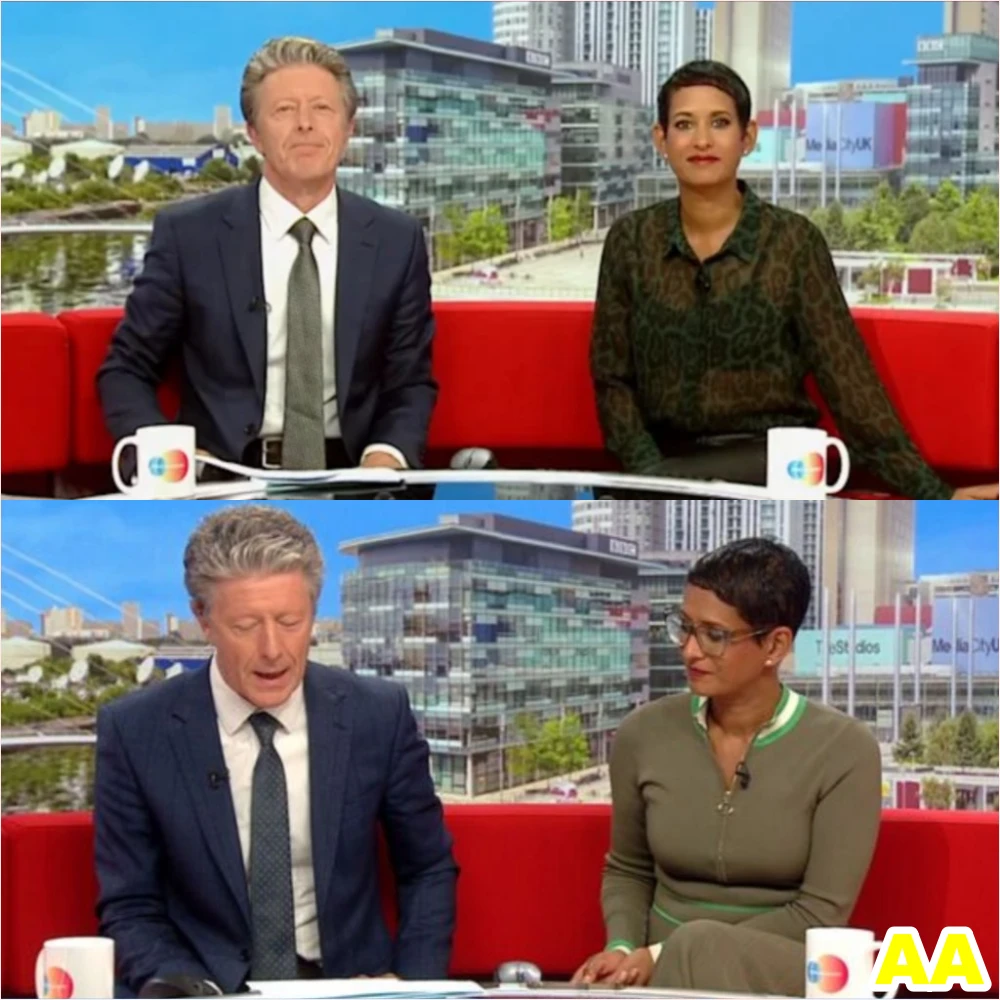 Emotions run high on BBC Breakfast Thursday morning as presenters Naga ...