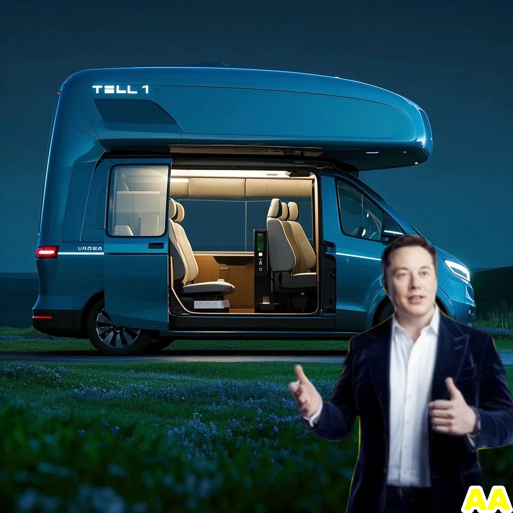 TESLA’S 2025 MOTORHOME VAN JUST CRUSHED THE RV GAME — 600‑Mile ELECTRIC ...