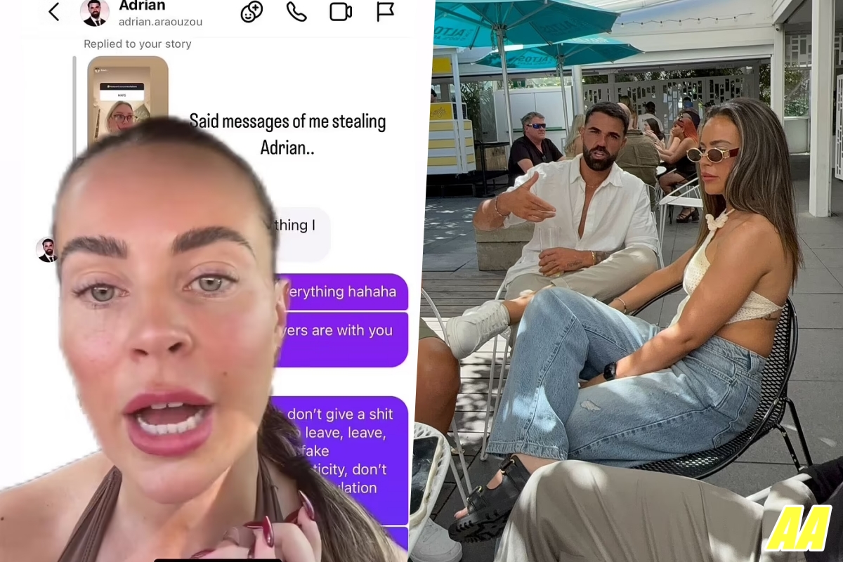 OMG! Did MAFS Groom Adrian CHEAT?! Bronte LEAKS Private DMs That Will ...