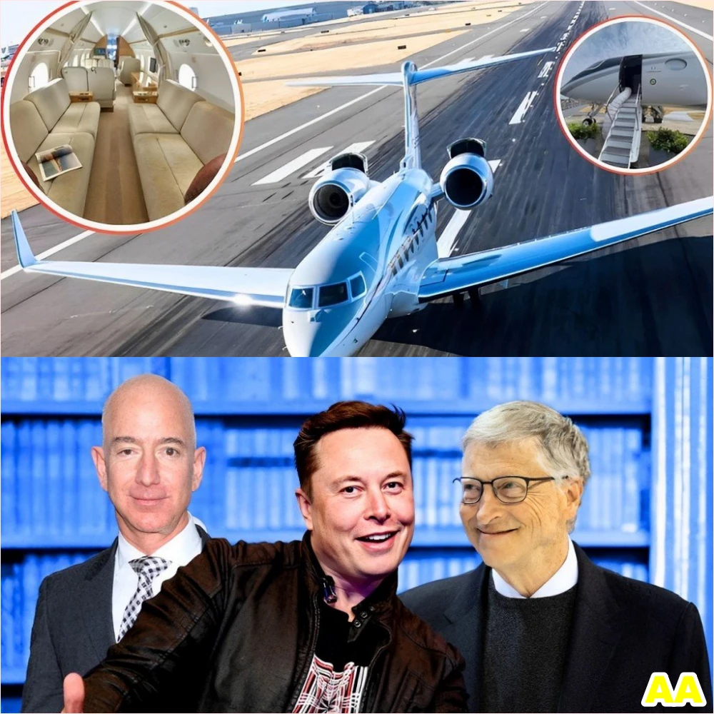 Inside the $65 Million Jet Owned by Musk, Gates & Bezos — Faster Than ...