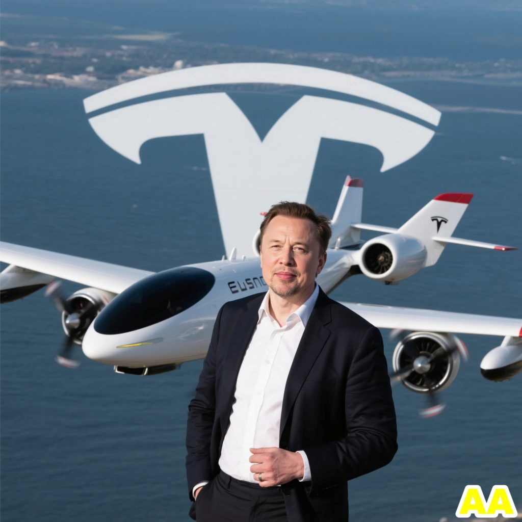 NOBODY SAW THIS COMING! Elon’s Tesla Aircraft Revolution – First Flight ...