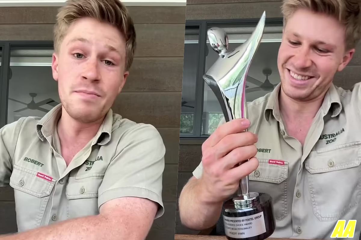 Hidden for 3 Months! Robert Irwin Finally Flaunts His AACTA Award—Fans ...